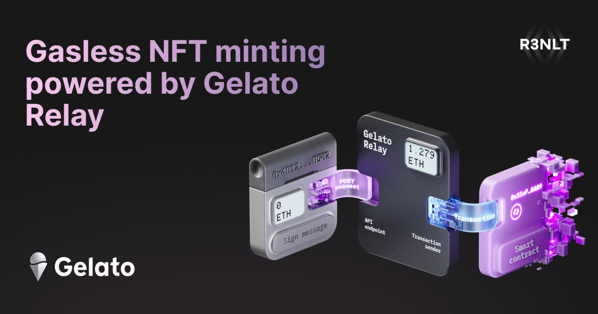 Gasless NFT Minting | Powered by Gelato Relay | Gasless NFT minting for ... Gasless NFT Minting | Powered by Gelato Relay | Gasless NFT minting for ...